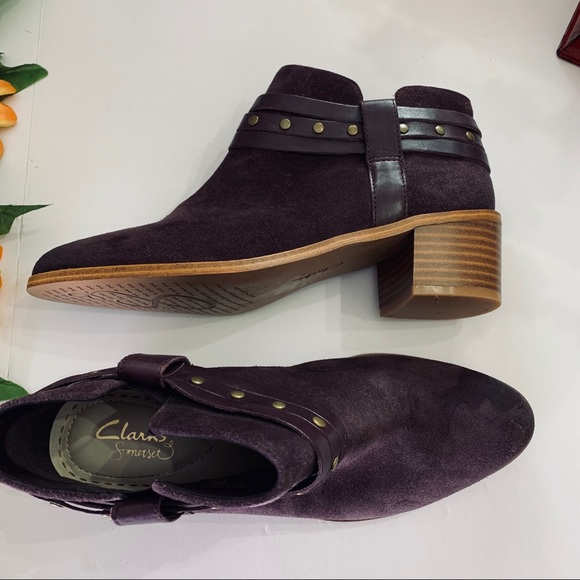 Clarks | Shoes | Clarks Somerset Ankle Booties Size 6 | Poshmark